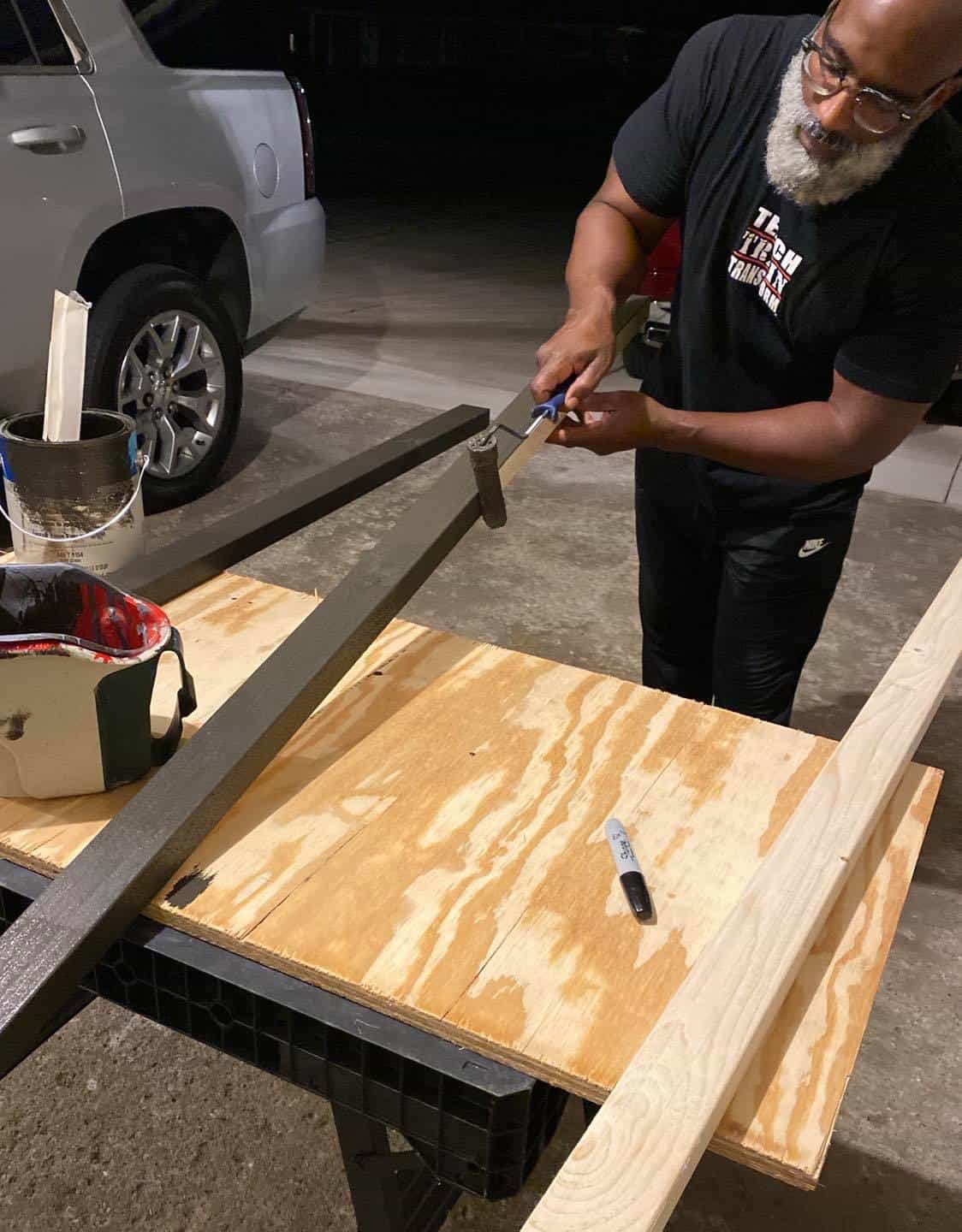 Making custom mounts for the exhaust fans – The Yunion, Inc